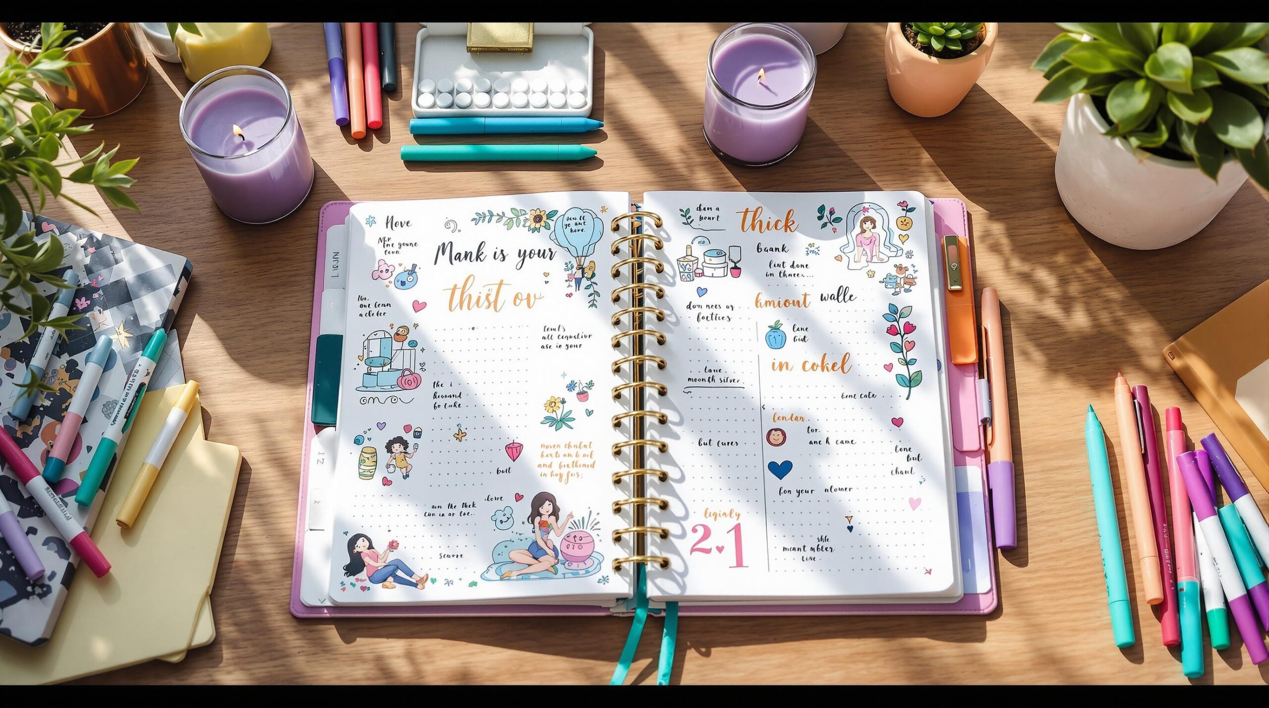 Cute DIY Planner: How to Design One That Fits Your Style - Dark Moon Paper