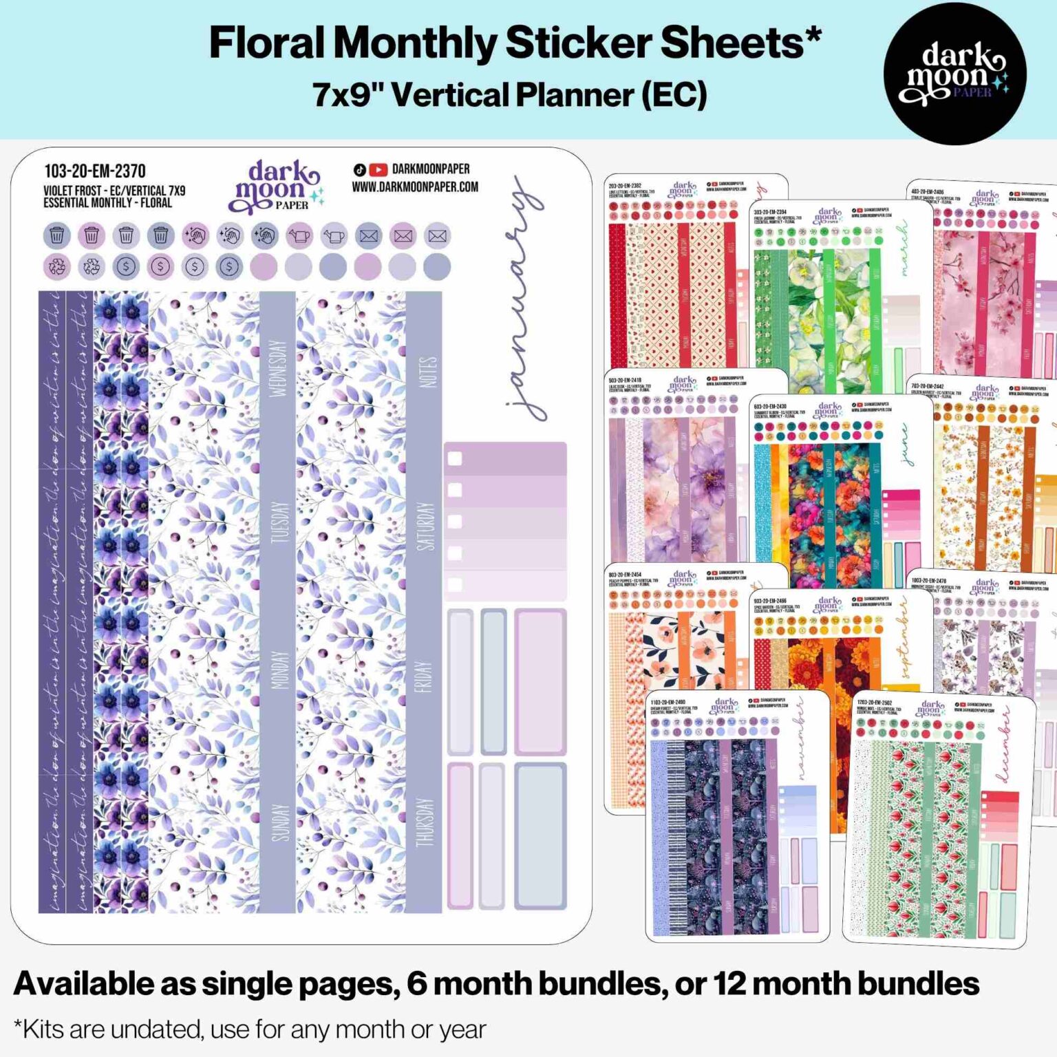 Color Coding a Planner: The Ultimate Guide - Dark Moon Paper